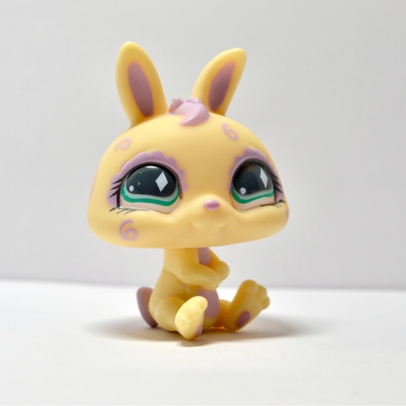 Littlest Pet Shop | Toys | Littlest Pet Shop 47 Beige Cream Yellow ...